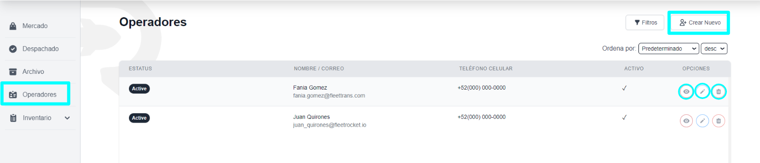 Rol: Manager POD – Fleet Rocket