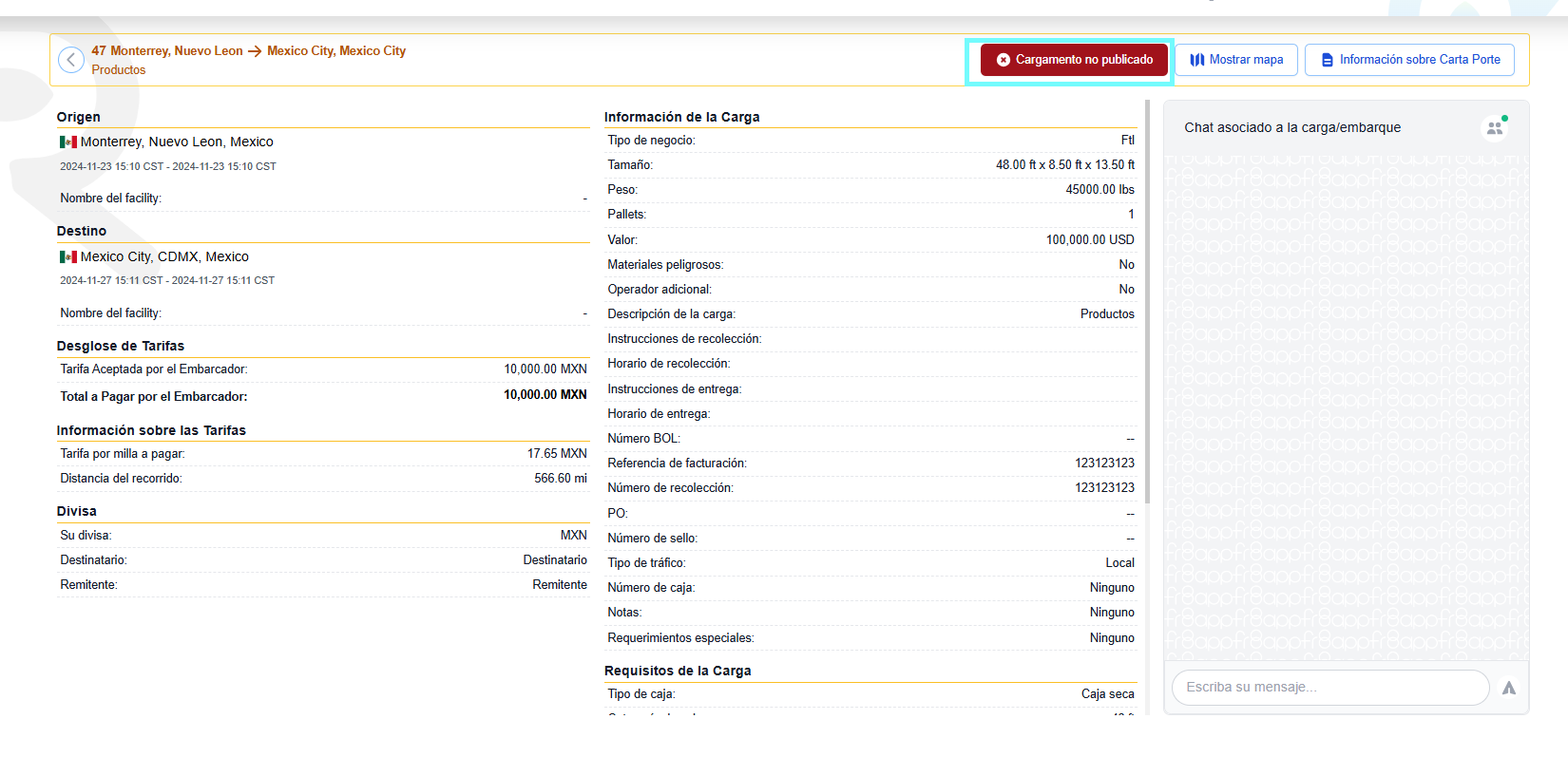 Cómo eliminar una carga en FleetRocket – Fleet Rocket