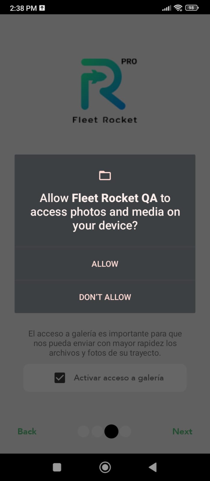 Usuarios y Acceso de Operadores en FleetRocket – Fleet Rocket