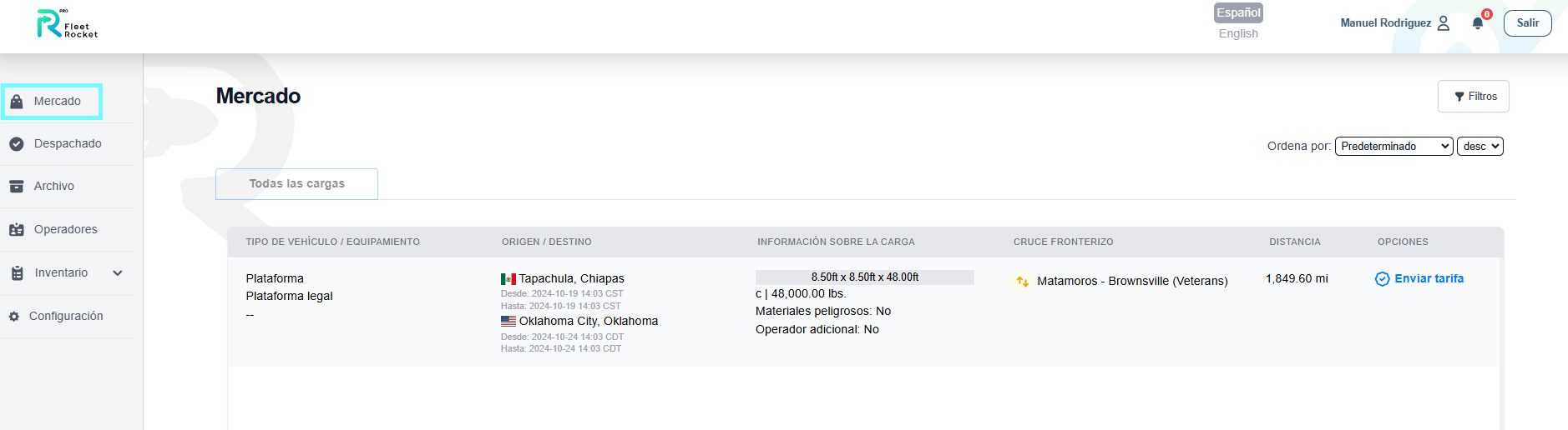 FleetRocket - Mercado / Marketplace – Fleet Rocket