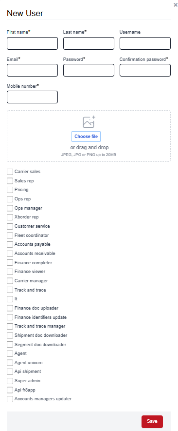 Users Management – Fleet Rocket