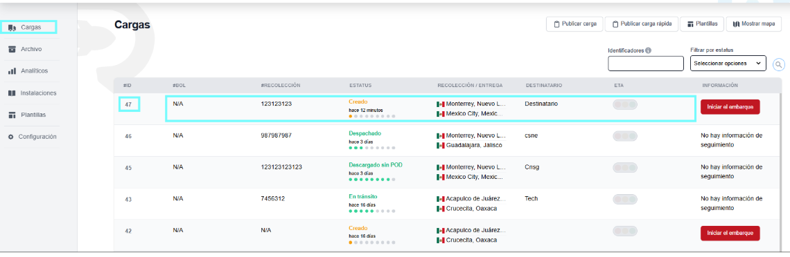 How to delete a load in FleetRocket – Fleet Rocket
