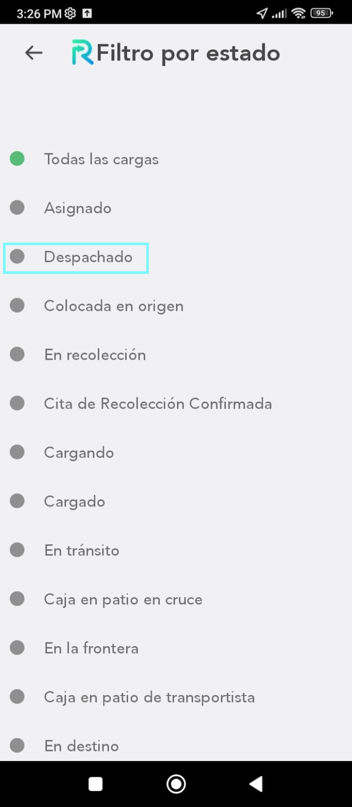 How to Filter Loads on the FleetRocket Mobile Home Screen – Fleet Rocket