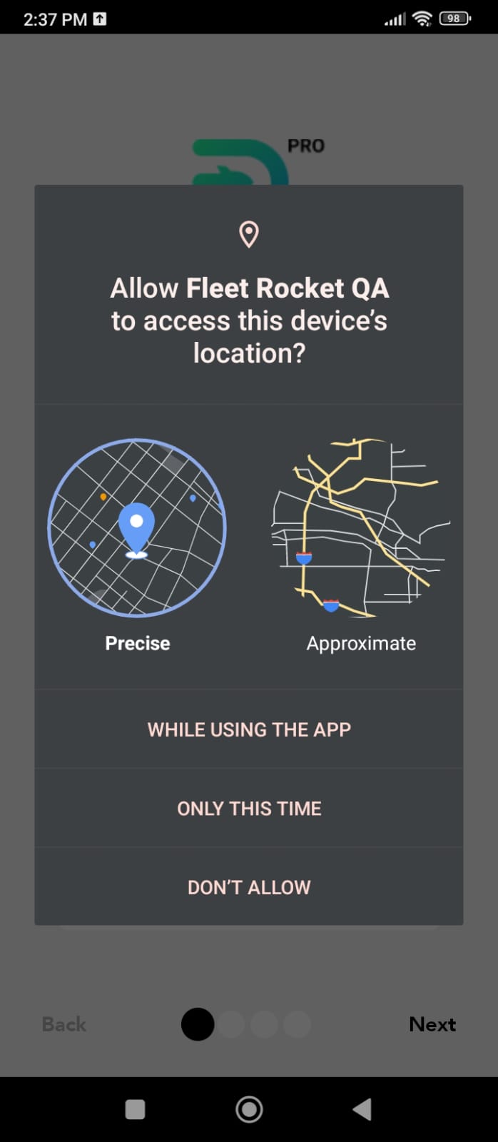 FleetRocket User and Operator Access – Fleet Rocket