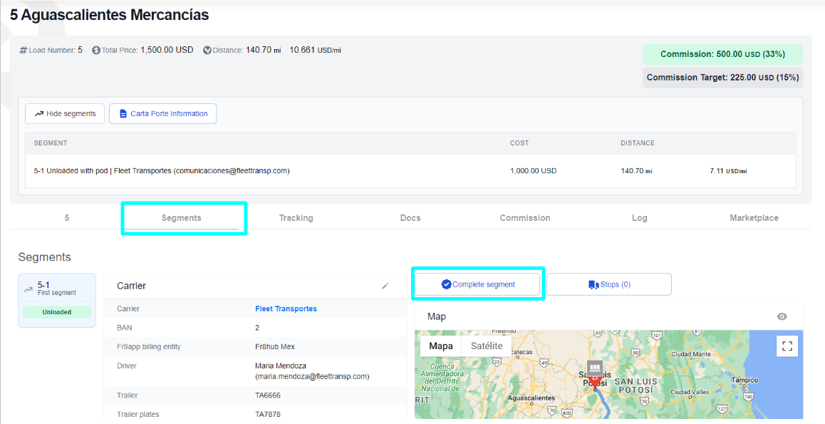 Role: Finance - Complete Loads – Fleet Rocket