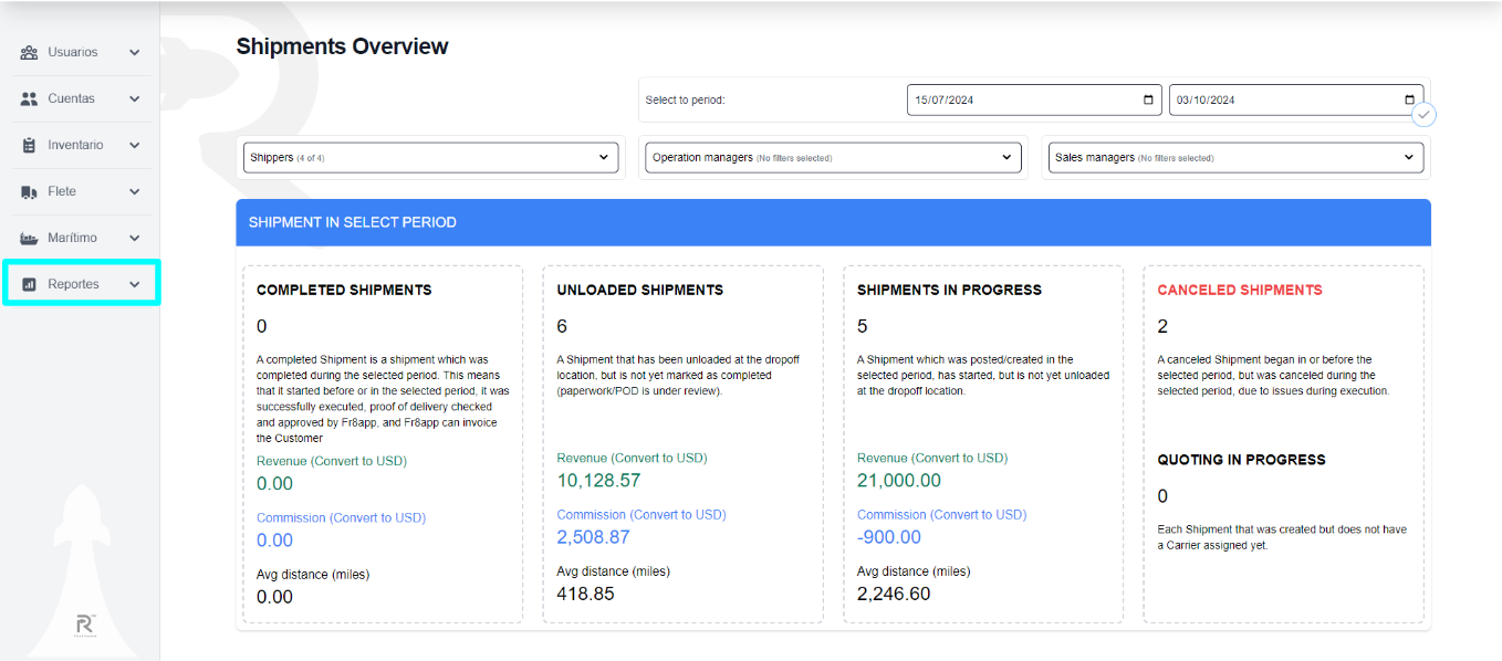 Role: Finance - Download Segment Documents – Fleet Rocket