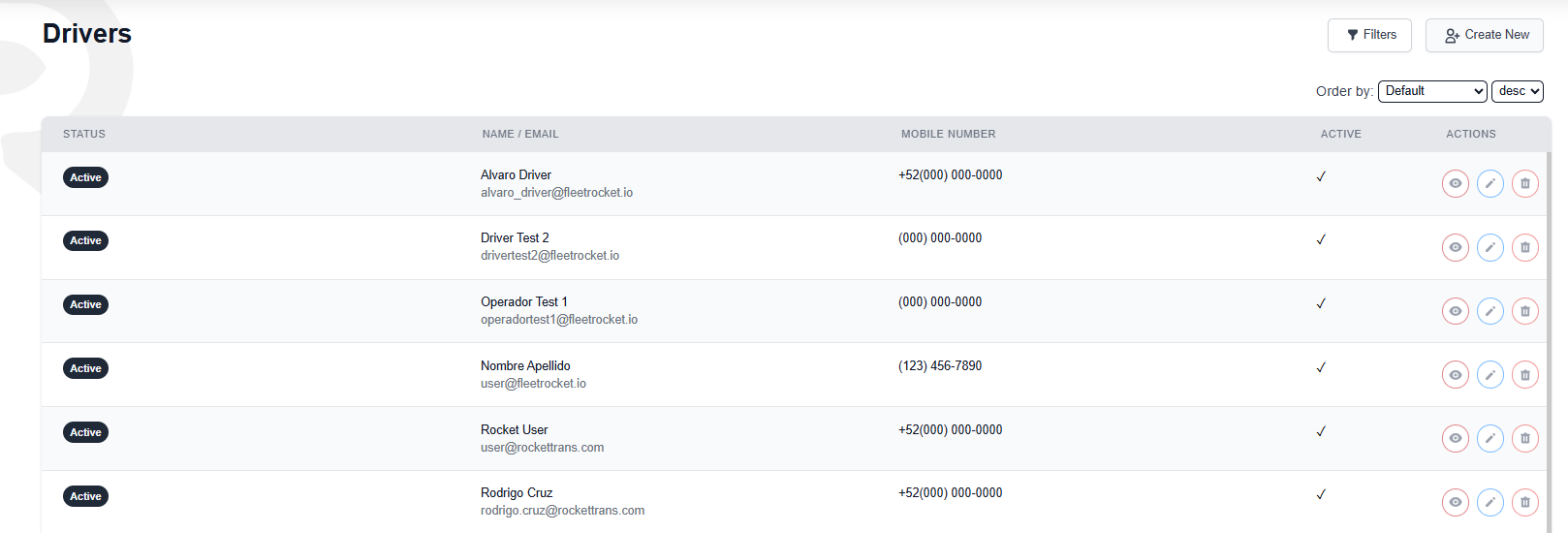 Role: POD Manager – Fleet Rocket