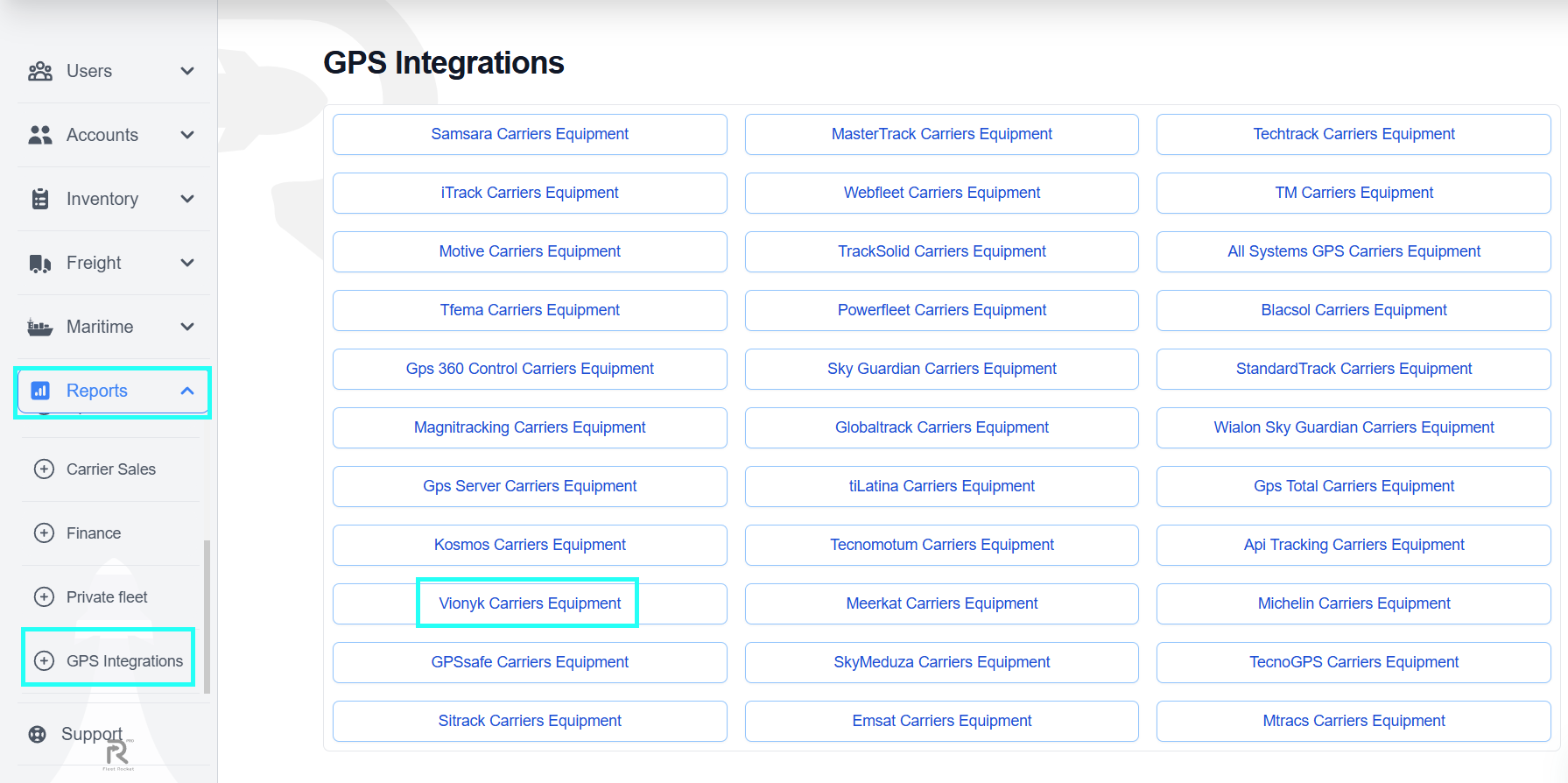 How Vionyk Integration Works – Fleet Rocket